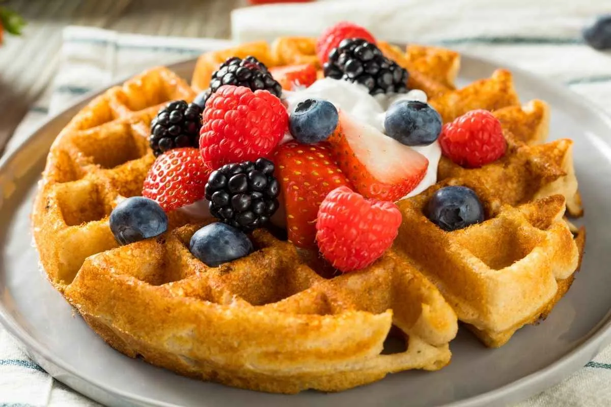 Waffle Fit - Receita Zero Açúcar com 3 Ingredientes